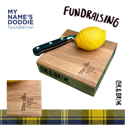 My Name'5 Doddie Foundation – Oak & Black