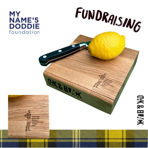 My Name'5 Doddie Foundation – Oak & Black