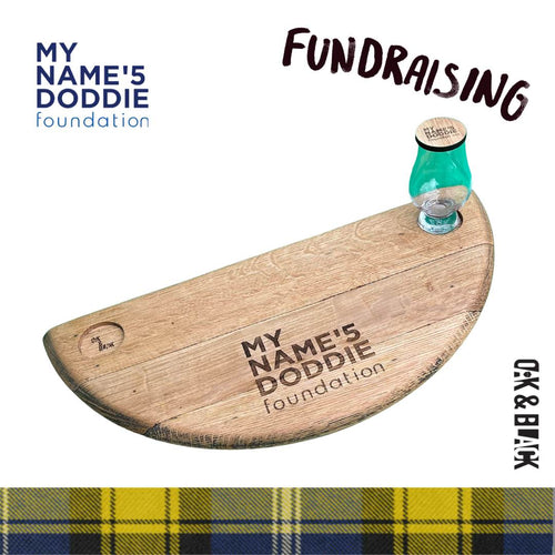 My Name'5 Doddie Foundation – Oak & Black