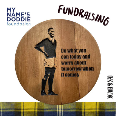 My Name'5 Doddie Foundation – Oak & Black